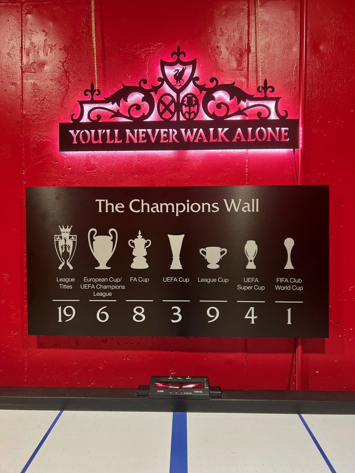 Liverpool FC Champions Wall Plaque - Alan Roberts Engravers